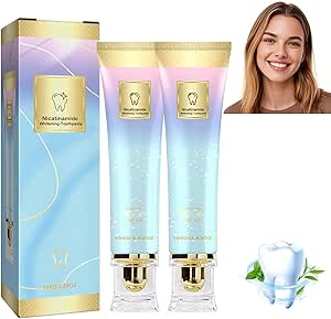 Amazon.com : 2PCS Niacinamide Whitening Toothpaste,Niacinamid Toothpast,Niacinamide Intensive ...