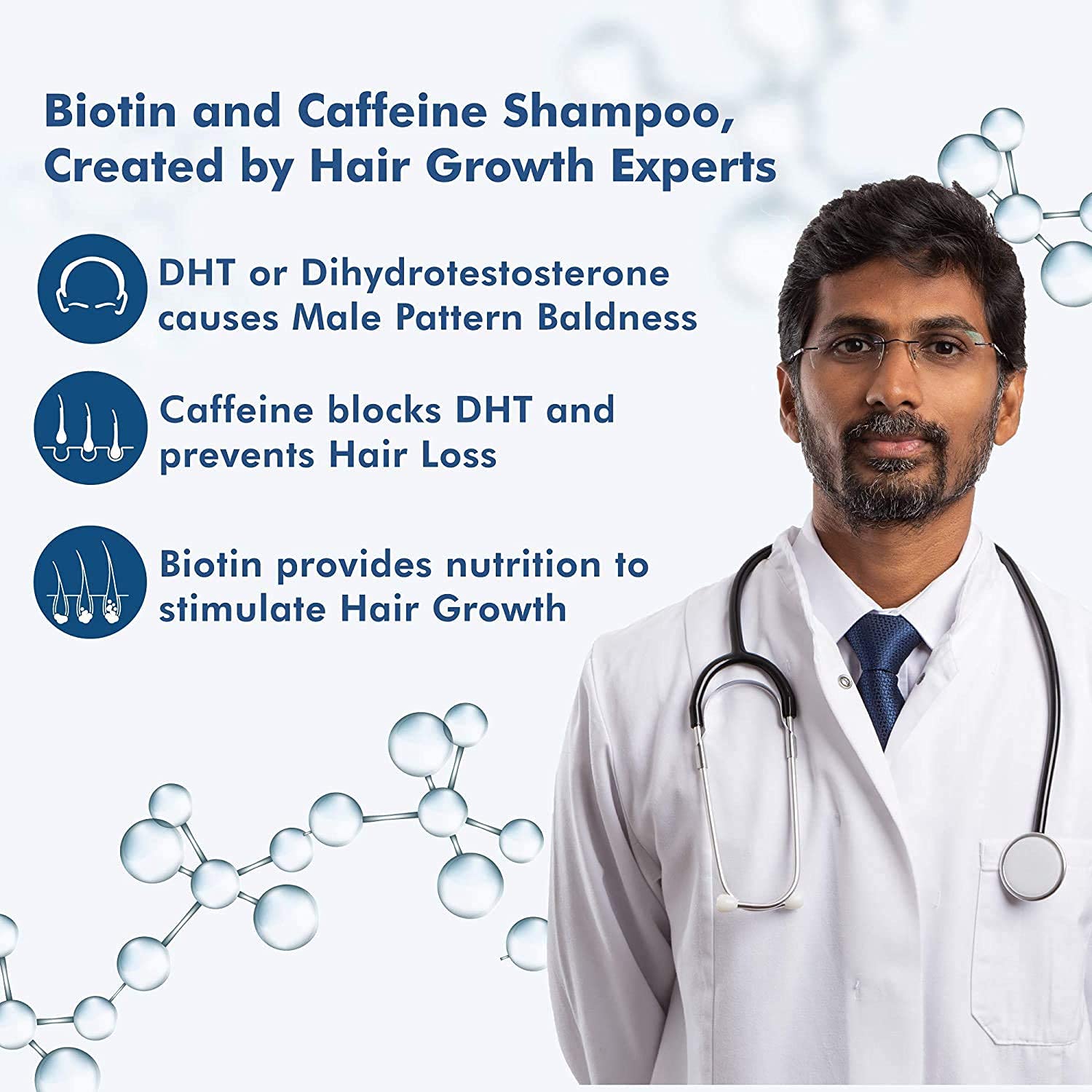 Buy Man Matters Hair Fall Control DHT Blocker Shampoo | Strong and ...