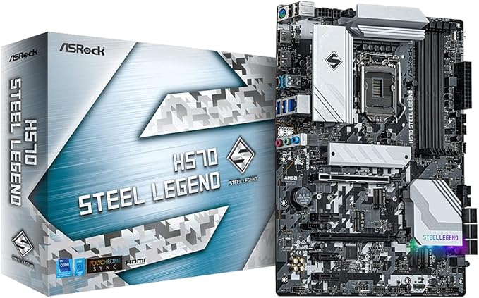 Amazon.com: ASRock H570 Steel Legend Compatible with Intel 10th and ...