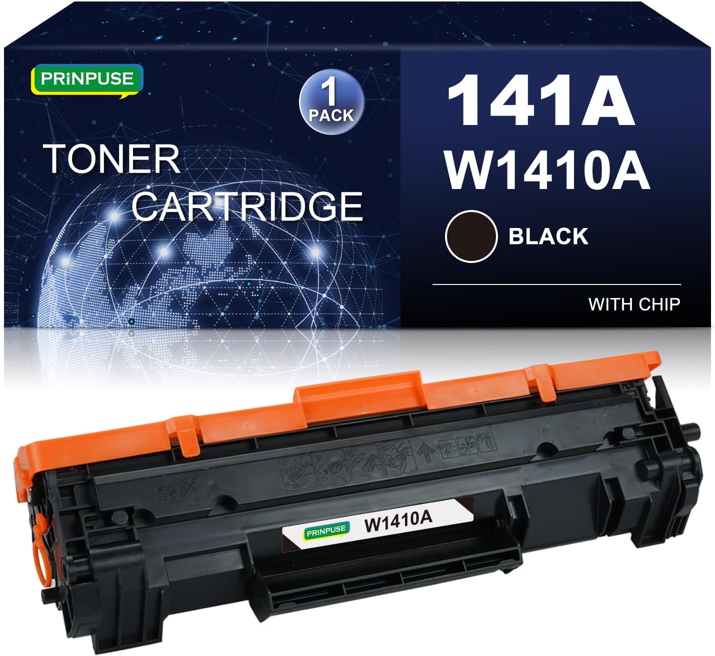 Amazon.com: PRINPUSE 141A Toner Cartridge Compatible for HP 141A W1410A ...