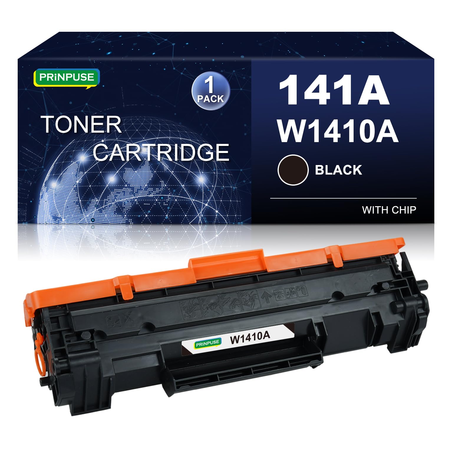 Amazon.com: PRINPUSE 141A Toner Cartridge Compatible for HP 141A W1410A ...
