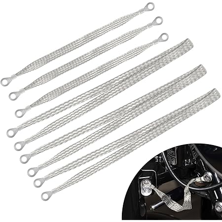 Amazon.com: QWORK Ground Straps, 3 Pcs 20" x 1/2" Automotive Engine ...