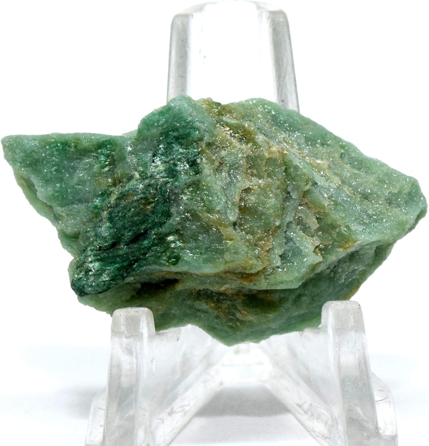 HQRP 50ct 40mm Natural Green Fuchsite Rough Sparkling Gemstone Mineral ...