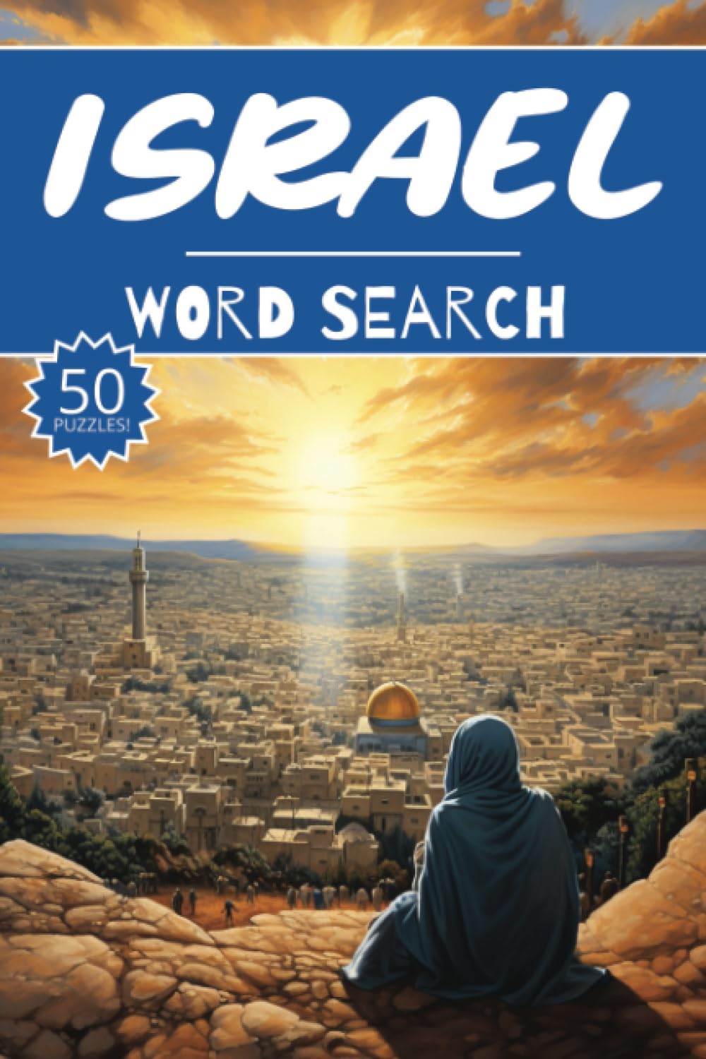 Israel Word Search: 50 Jerusalem Puzzles, Word Find, Vocabulary ...
