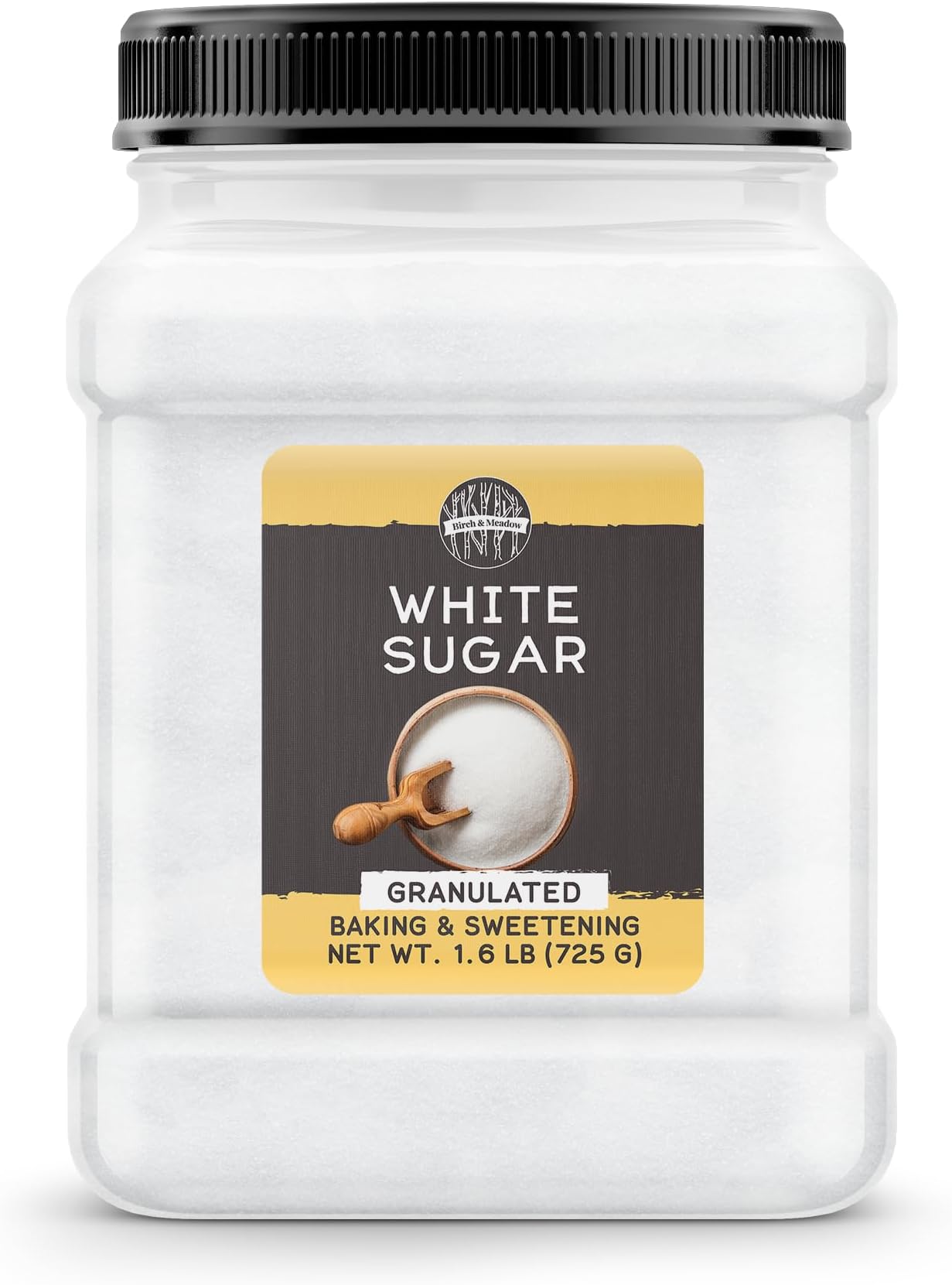 Amazon.com: Amazon Brand - Happy Belly Granulated White Cane Sugar, 2lb ...