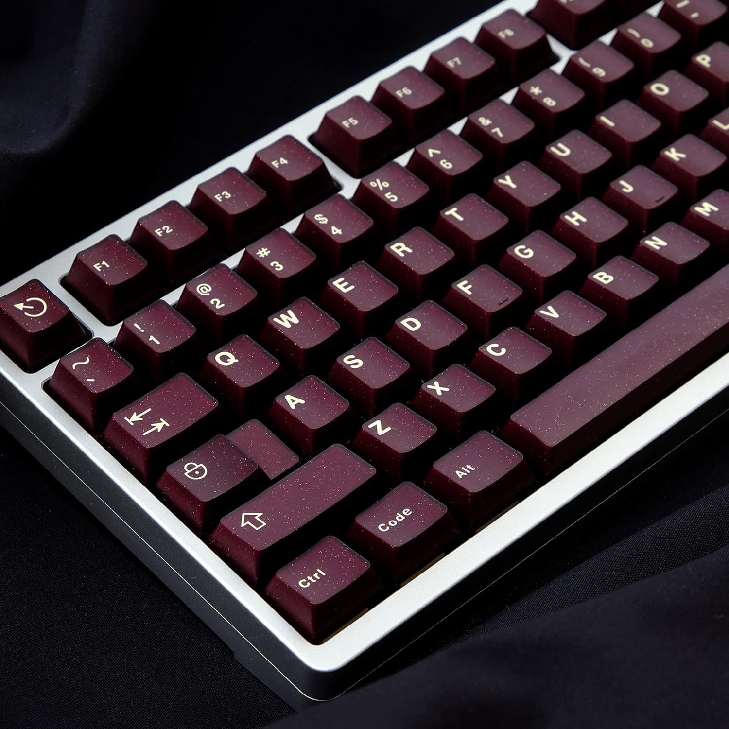 Sumgsn 120 Keys Double Shot Red Keycaps OEM Profile Fit for 61/87/104 ...
