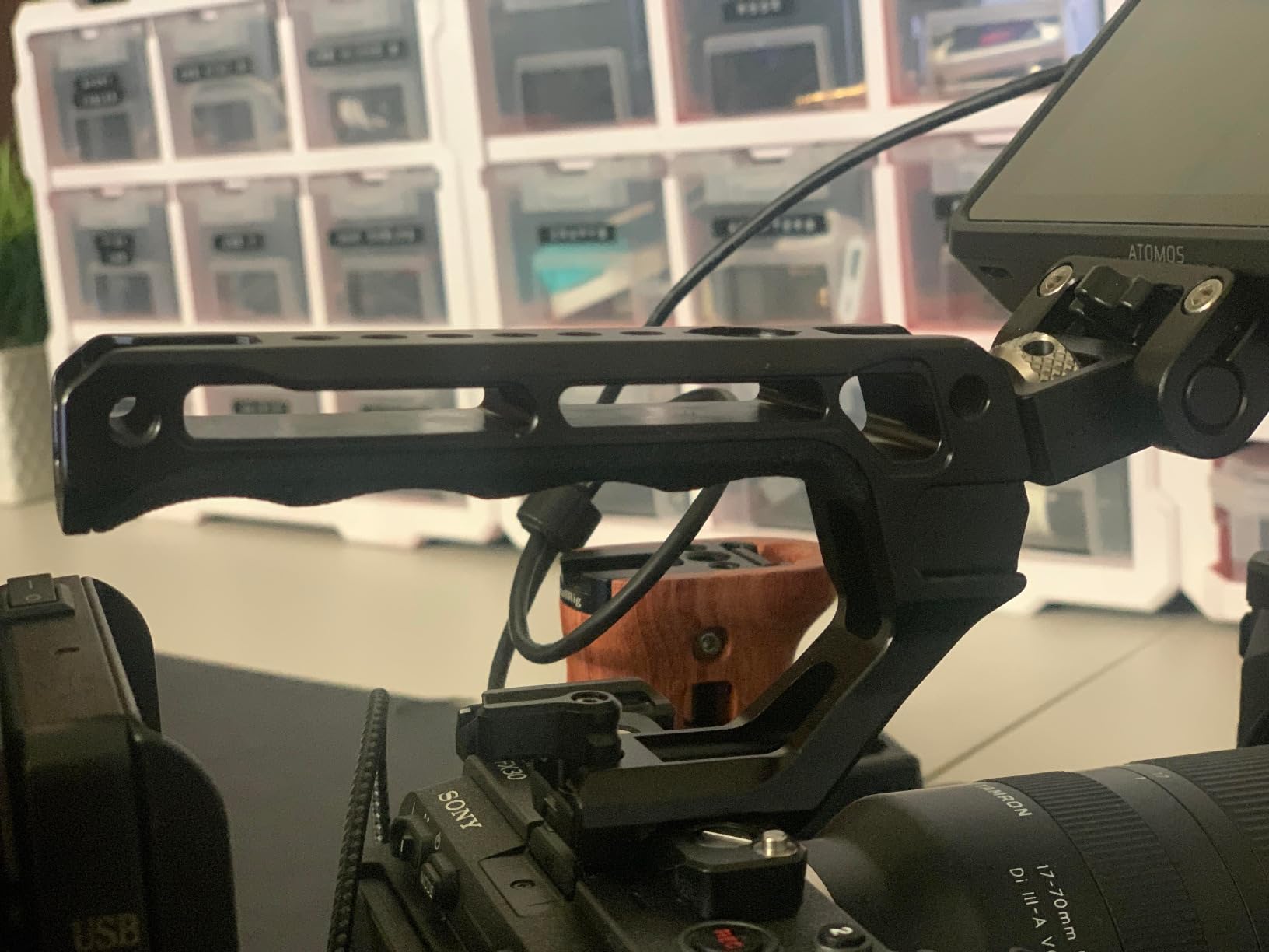 SmallRig Lightweight NATO Top Handle, Quick Release NATO Grip w/NATO ...