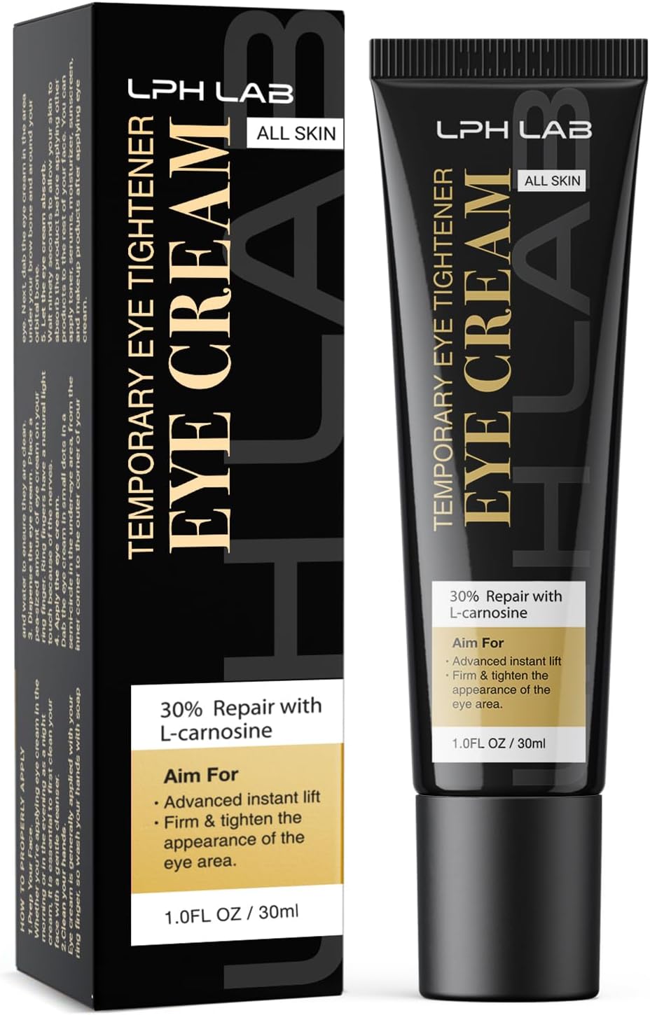 Amazon.com: LPH LAB Temporary Eye Tightener Eye Cream for Under-Eye ...