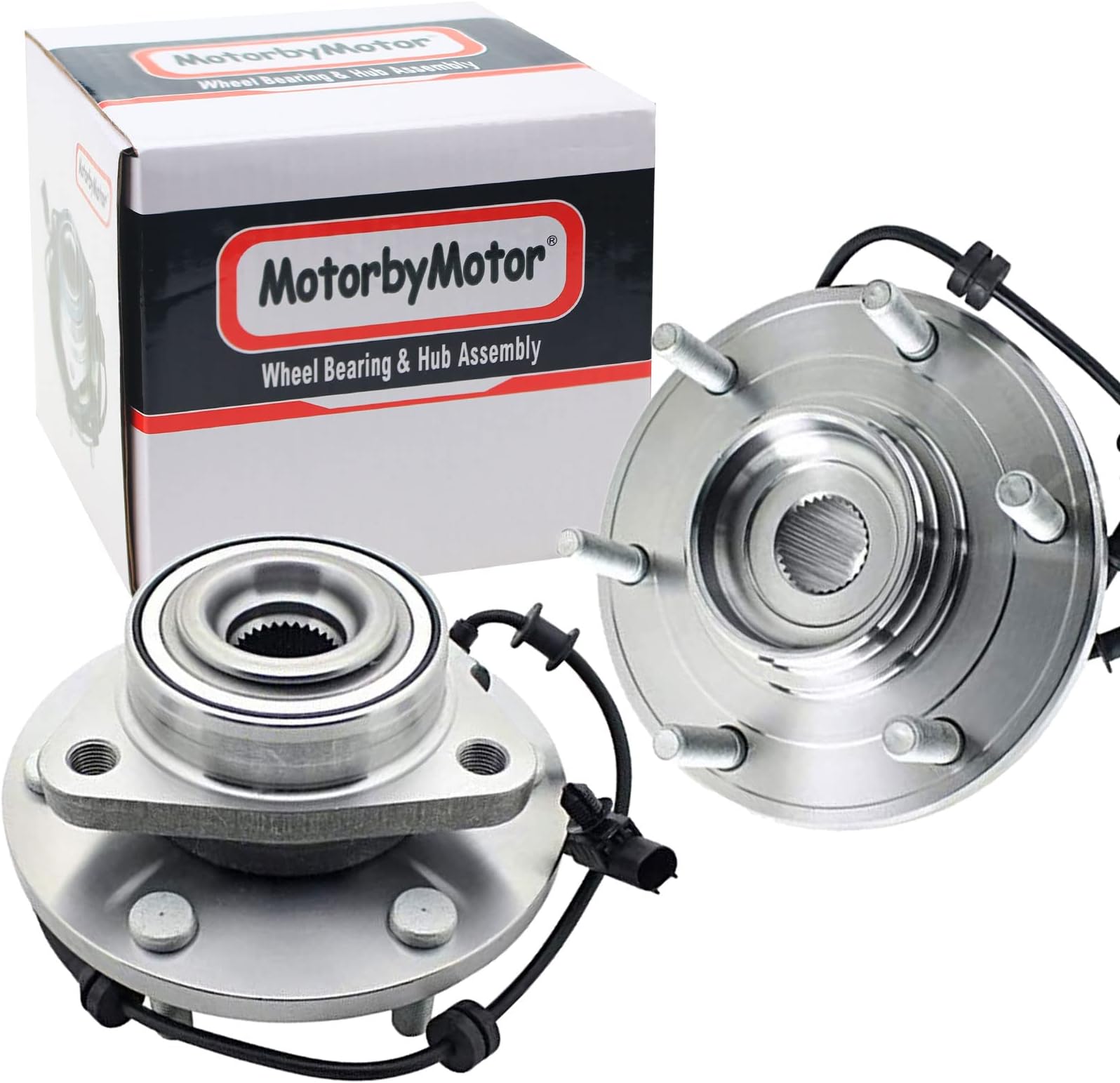 Amazon.com: Detroit Axle - 4WD Front Wheel Bearings & Hubs Assembly ...