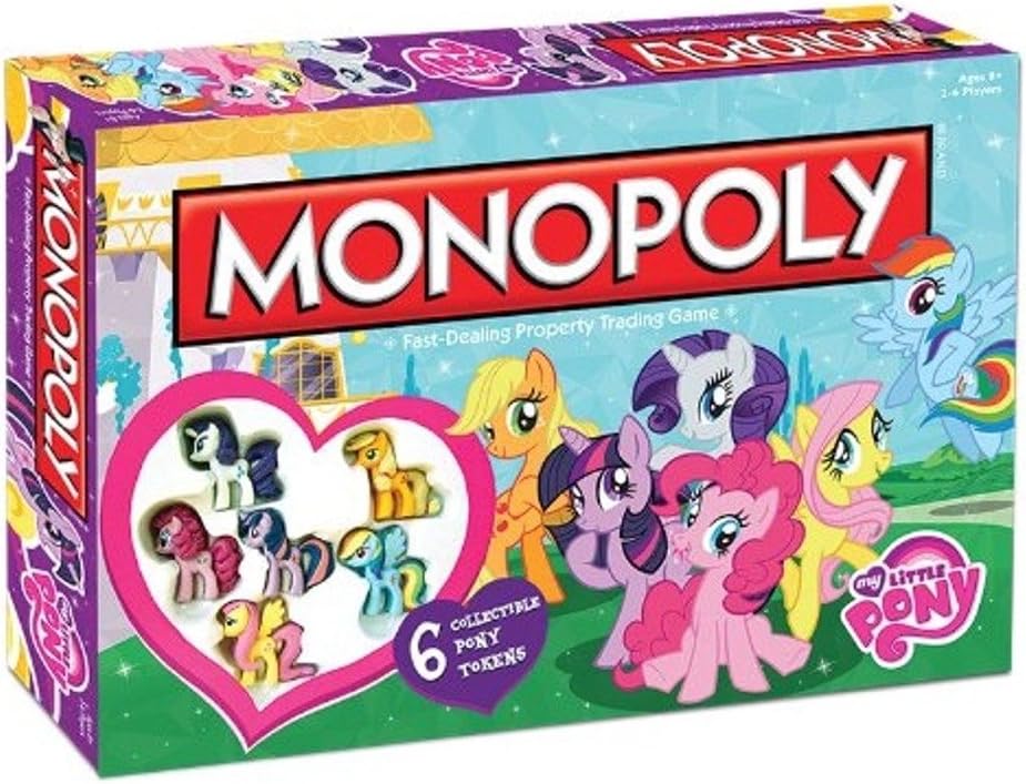 Amazon.com: Monopoly My Little Pony Board Game : Toys & Games