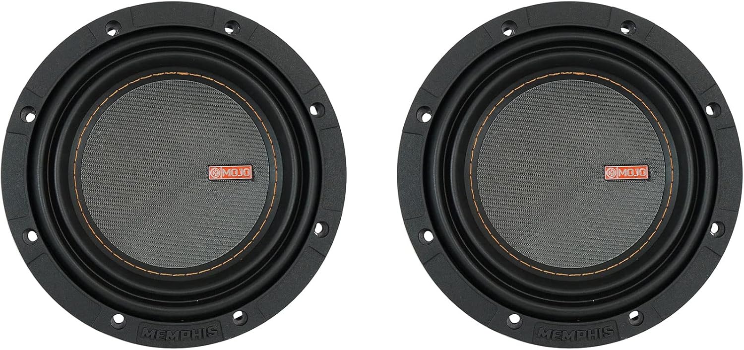 Amazon.com: Memphis (2) Audio MOJO MJM612 6.5" 1400w Competition Car ...