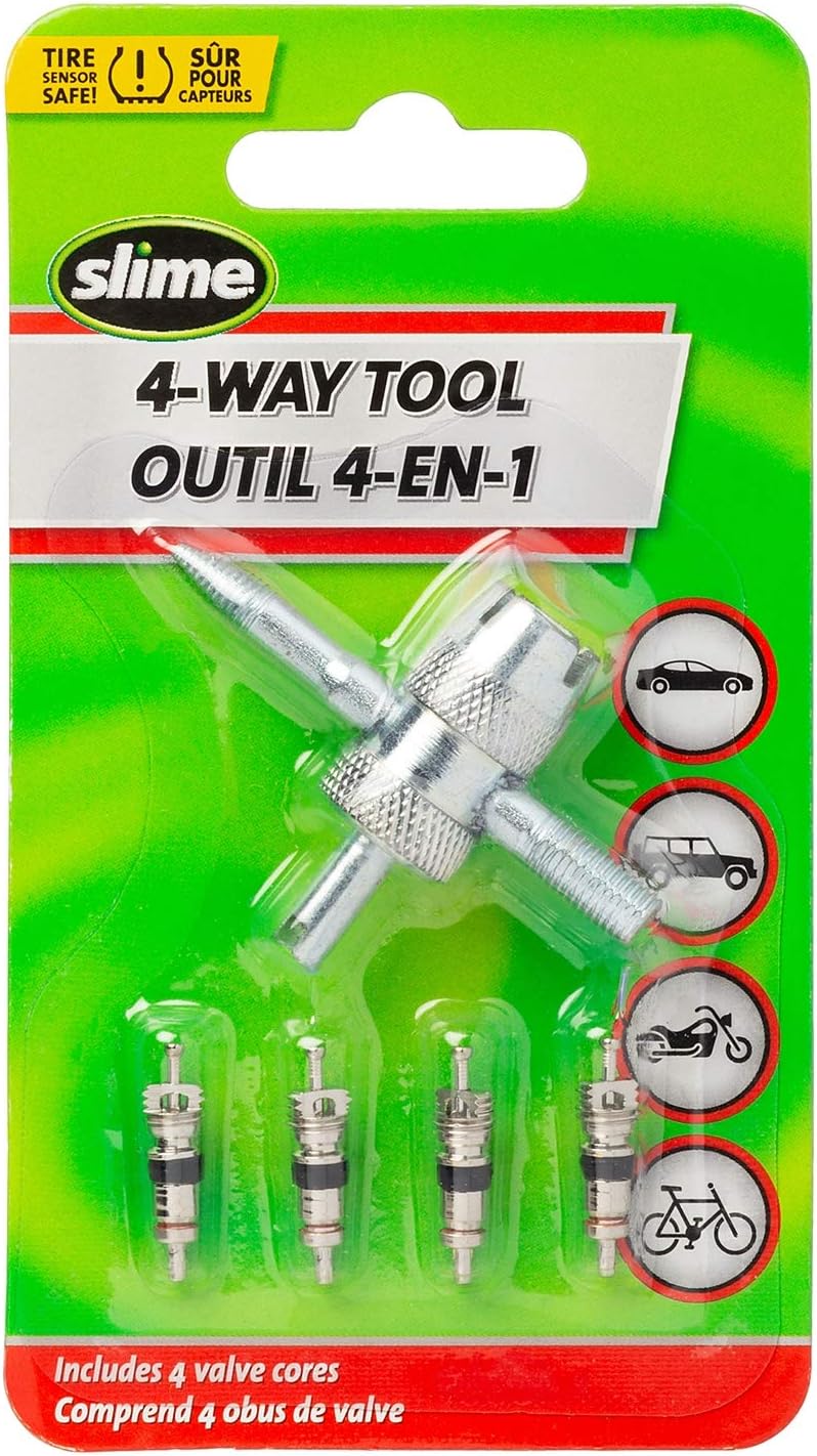 Tire s 3pcs Tire Removal Tool Single And Double Heads Valves Core ...