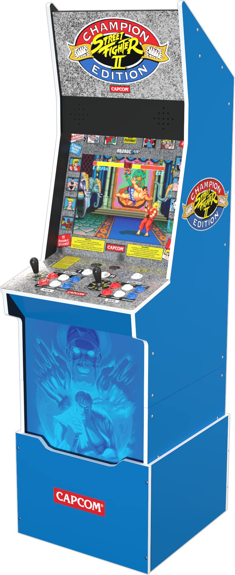 Arcade 1Up Street Fighter II Champion Edition Arcade M...B0985Z5HY4 ...