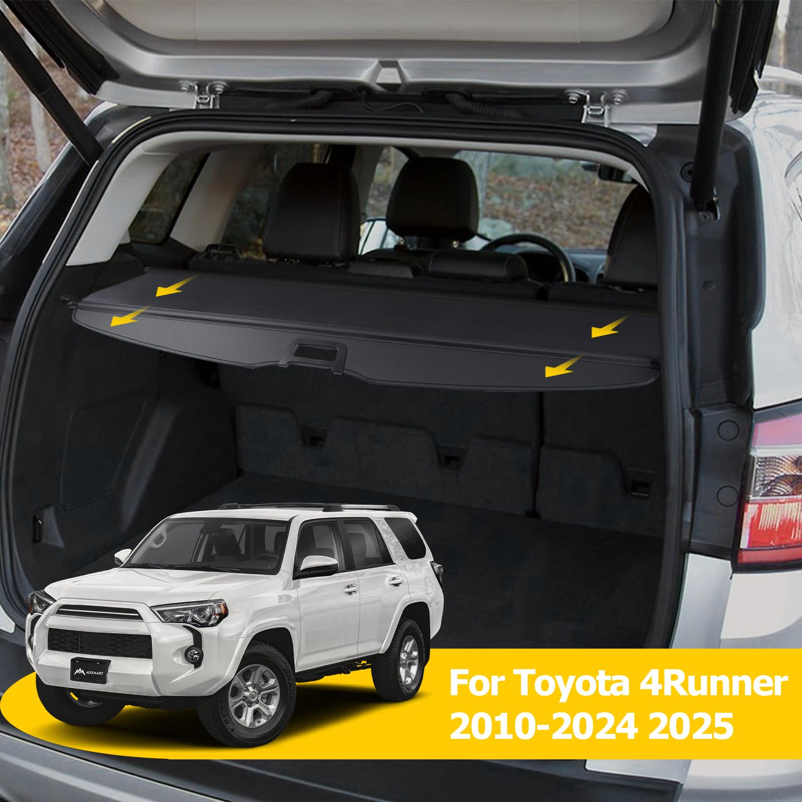 Snapklik.com : Cargo Cover For Toyota 4runner 2010-2024 Cargo Rear ...