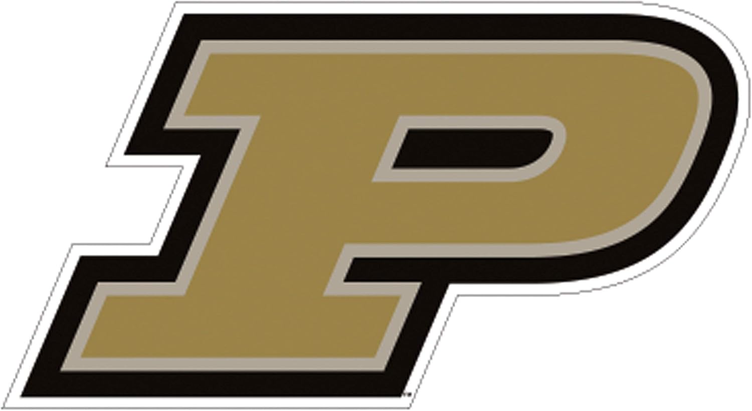Amazon.com - Craftique Purdue Decal (P Decal (3''4''6''12''18''), 4")