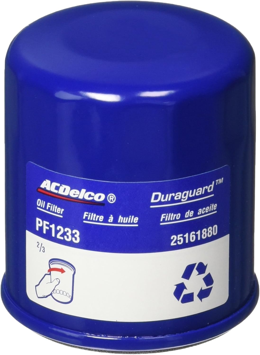 Amazon.com: ACDelco PF1233-12PK Oil Filter (25161880) : Automotive