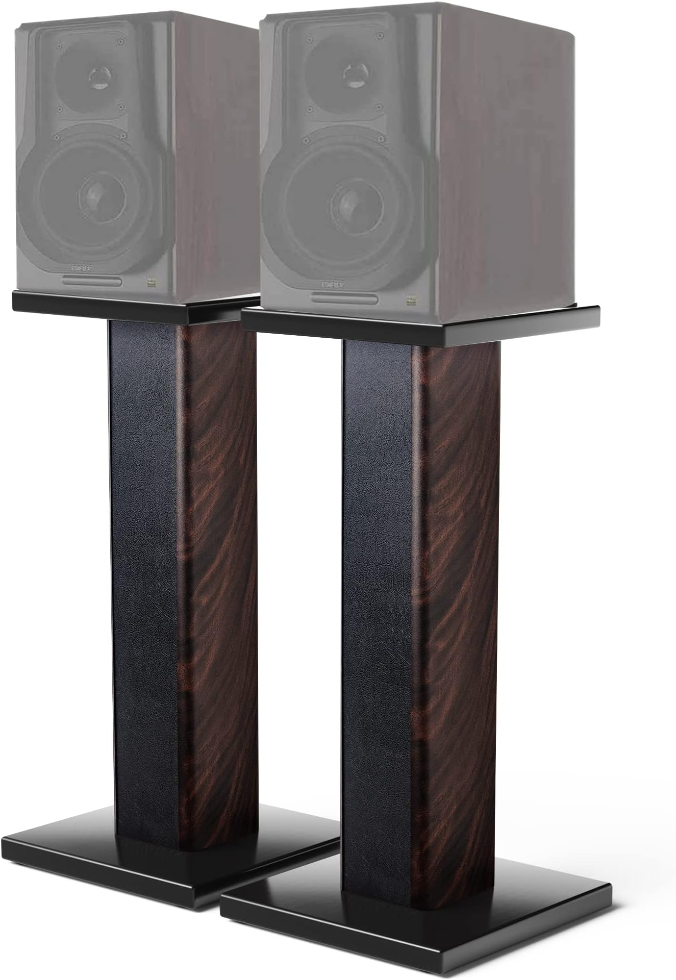 Amazon.com: 16 Inch (40CM) - Pair-Wood Speaker Stands for Home-Cinema ...