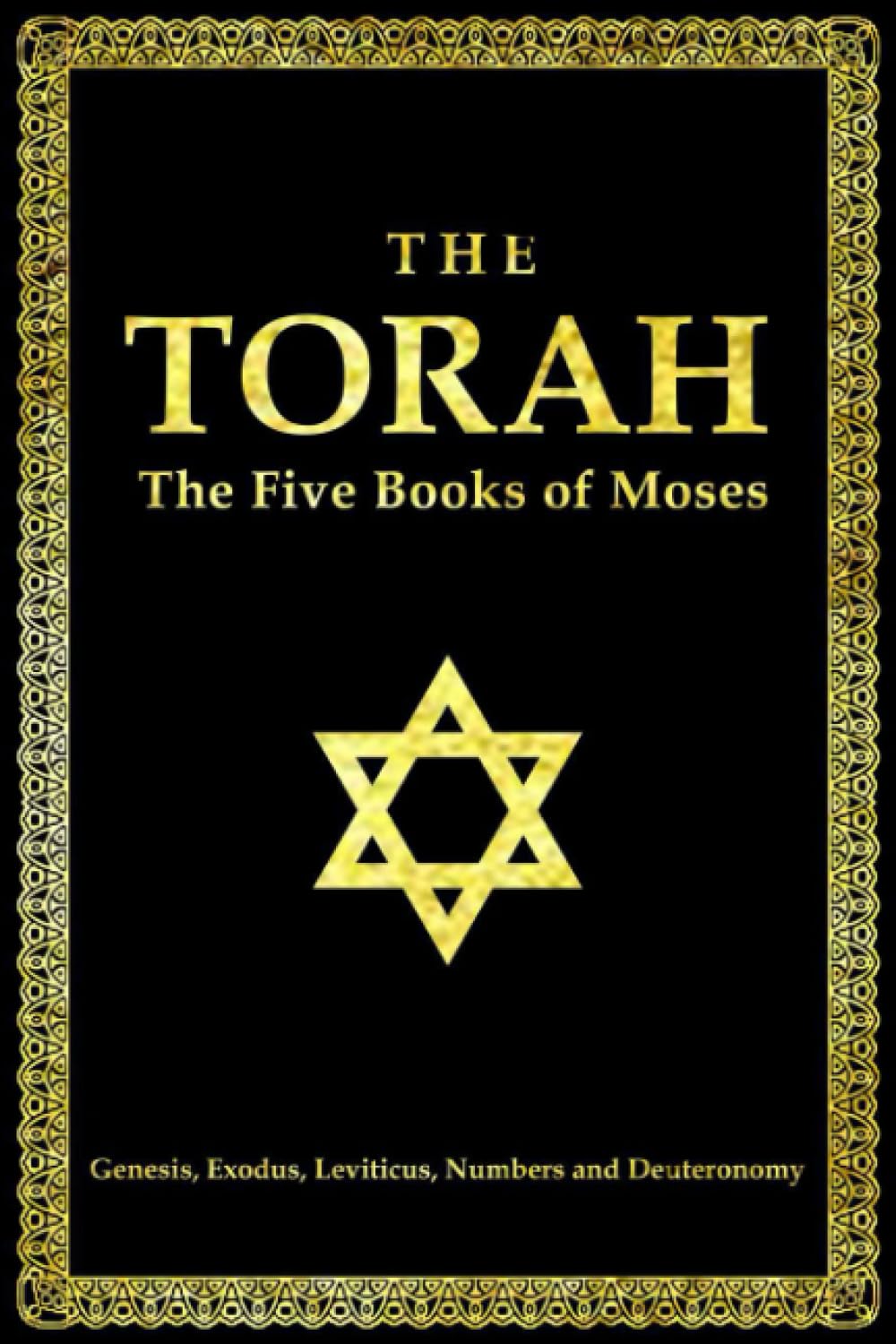 The Torah English Translations : The Five Books Of Moses - First books ...