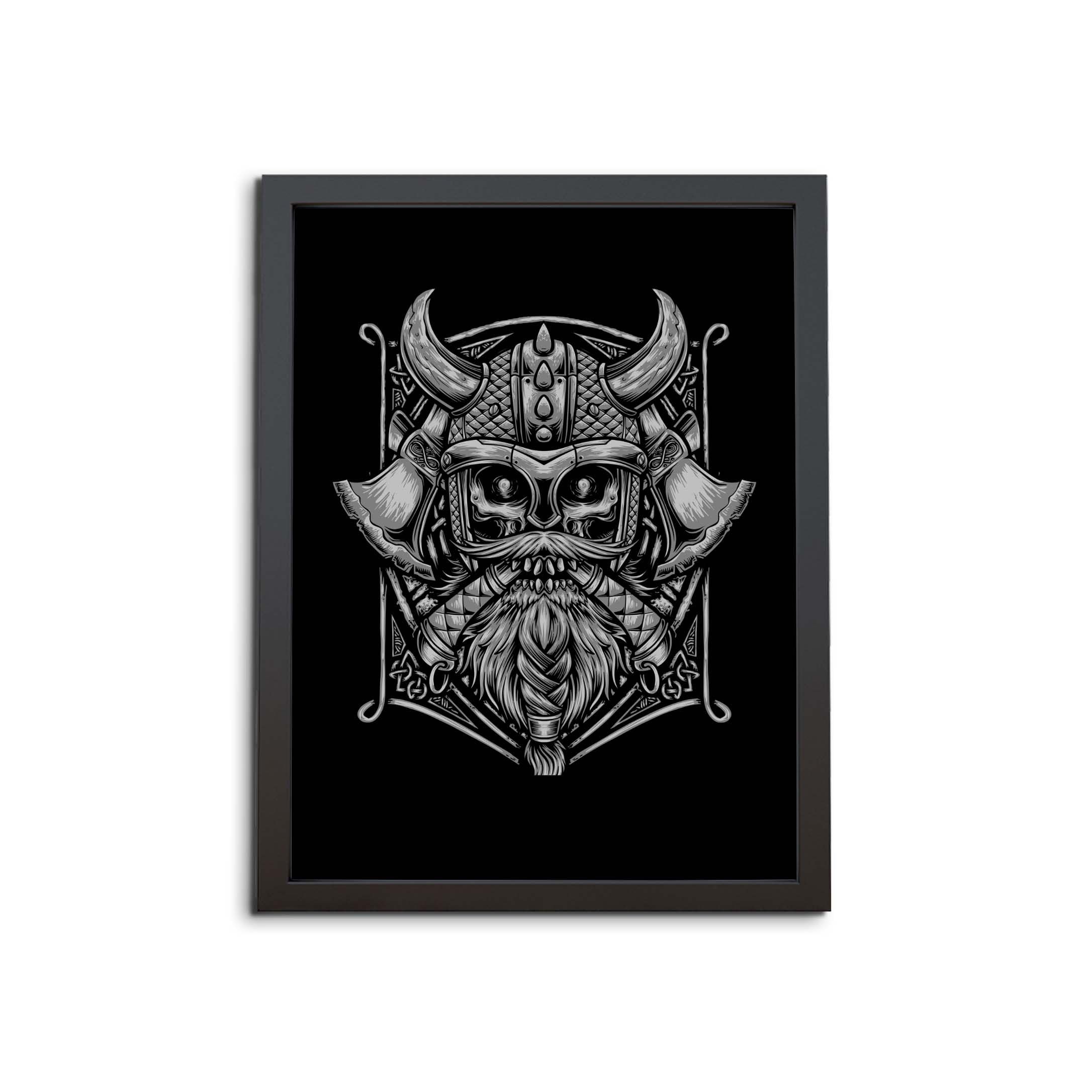 TheKarkhana Viking Valhalla Halloween Hanging Art Frame Photo Biker’s ...