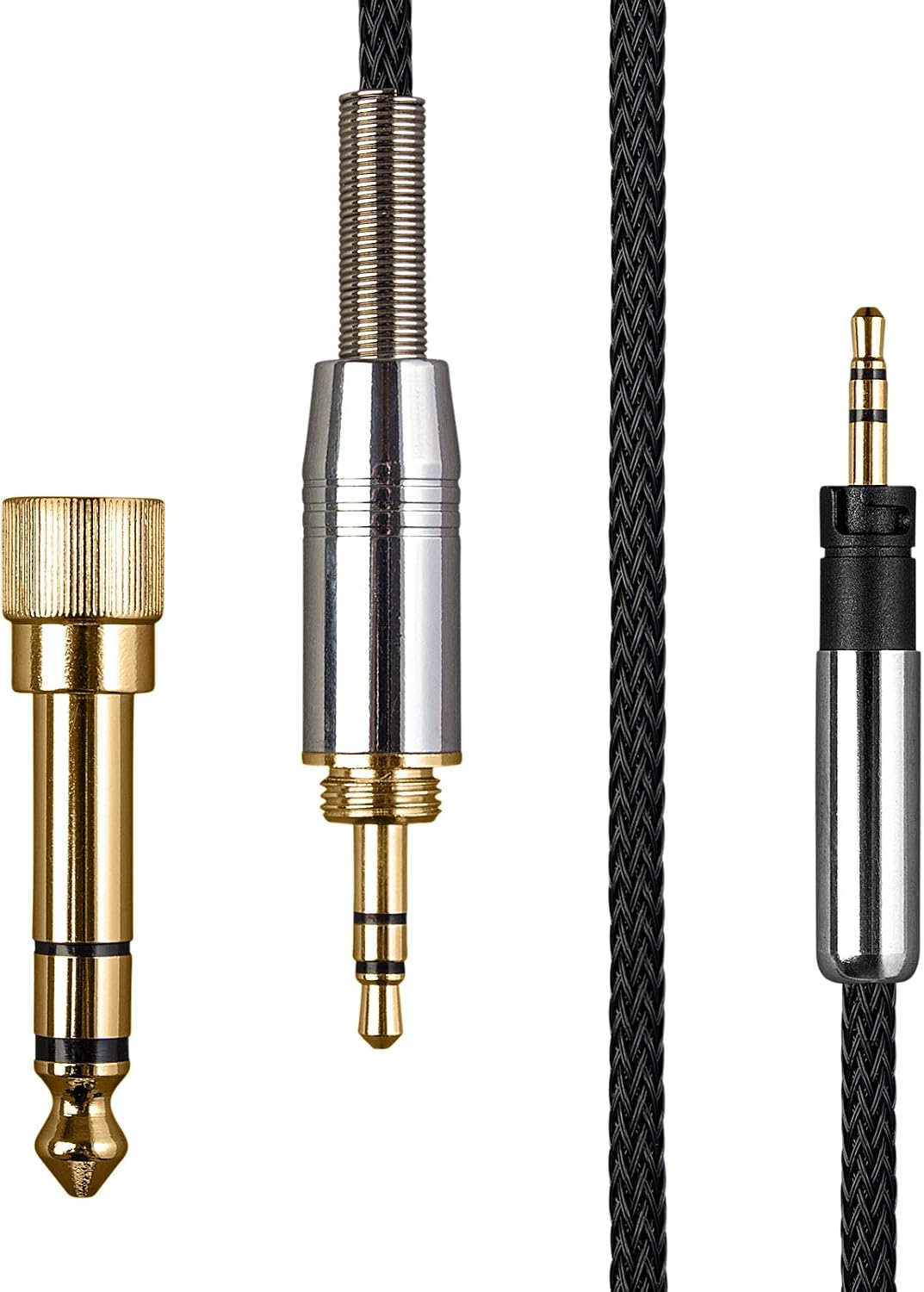 Amazon.com: Cordable Replacement Braided Cable for Sennheiser Momentum ...
