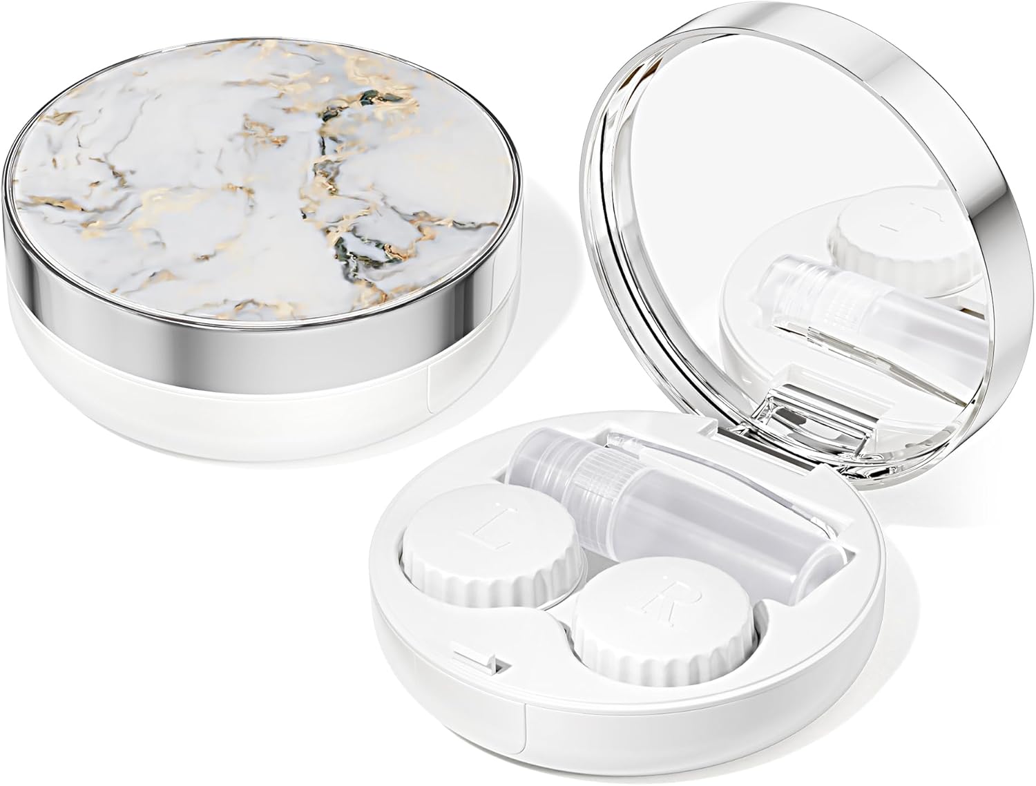 Amazon.com: Contact Lens Case/Contact Case, Travel Contact Lens Case ...