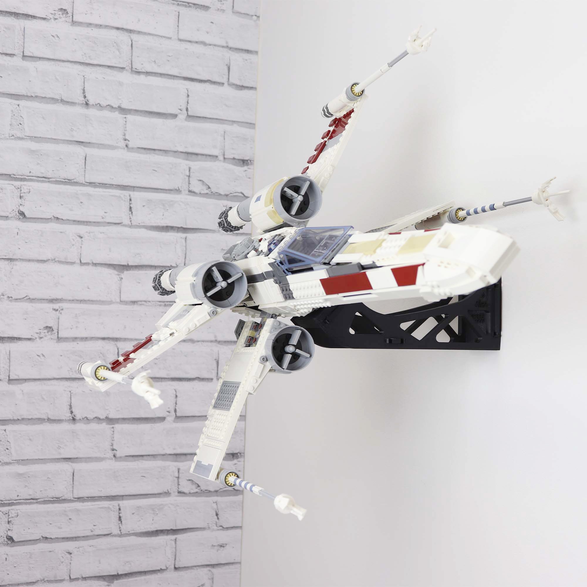 Horizontal Display Wall Mount For Lego UCS X-Wing Starfighter 75355 ...