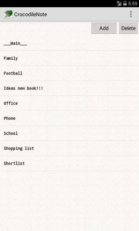 CrocodileNote - App on Amazon Appstore