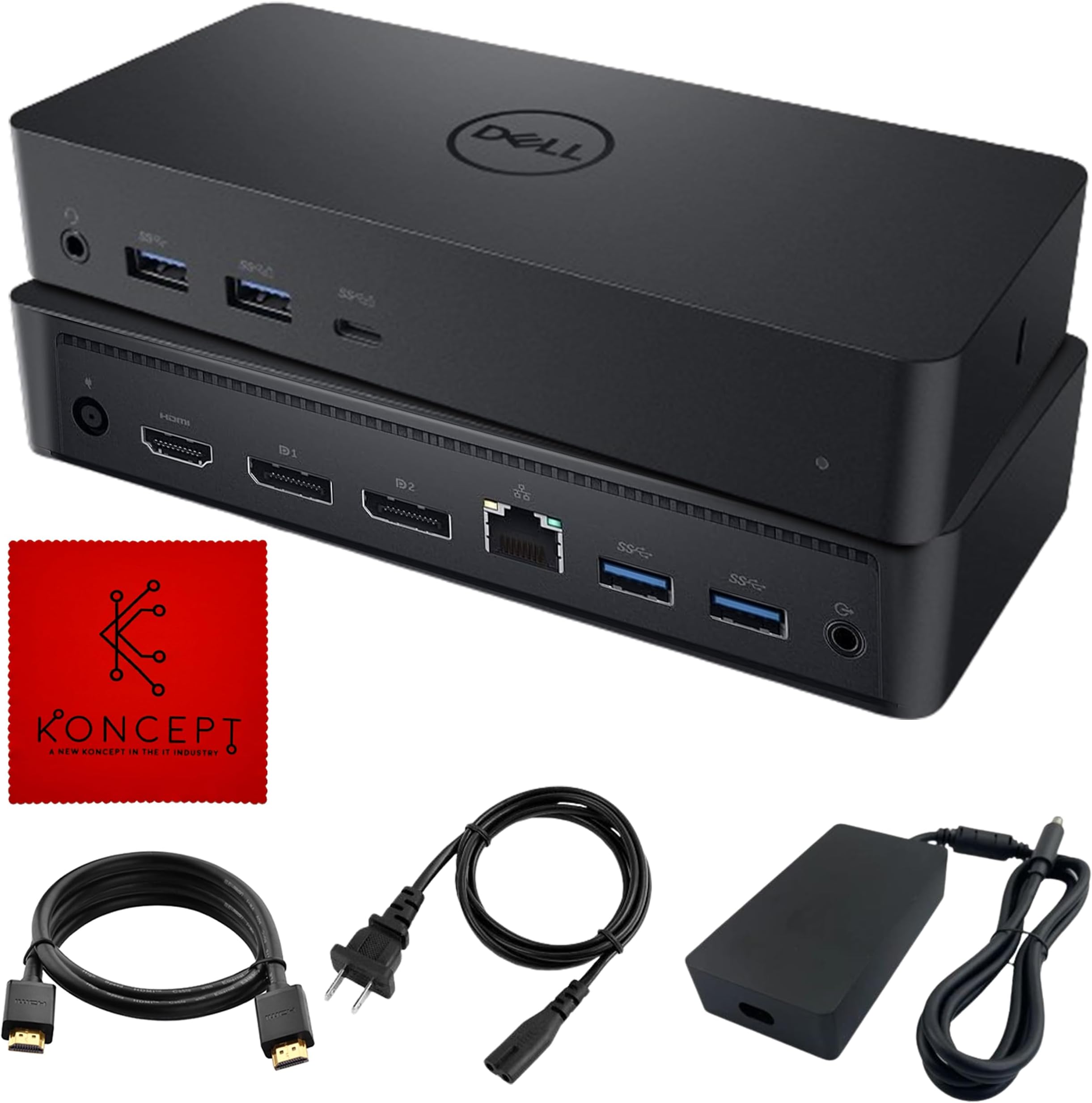 Amazon.com: WD15 USB C Docking Station Dual Monitor is Compatible with ...