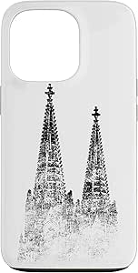 Amazon.co.jp: iPhone 13 Pro Cologne Cathedral Vintage Cologne Lovers ...