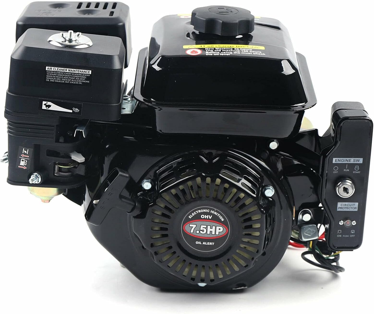 Amazon.com : Predator 6.5 HP 212cc OHV Horizontal Shaft Gas Engine ...