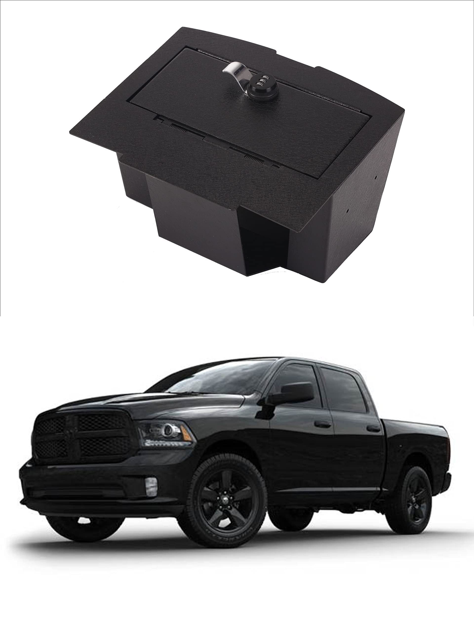 Console Safe Compatible with 2009-2018 Dodge Ram 1500 2500 3500 and ...