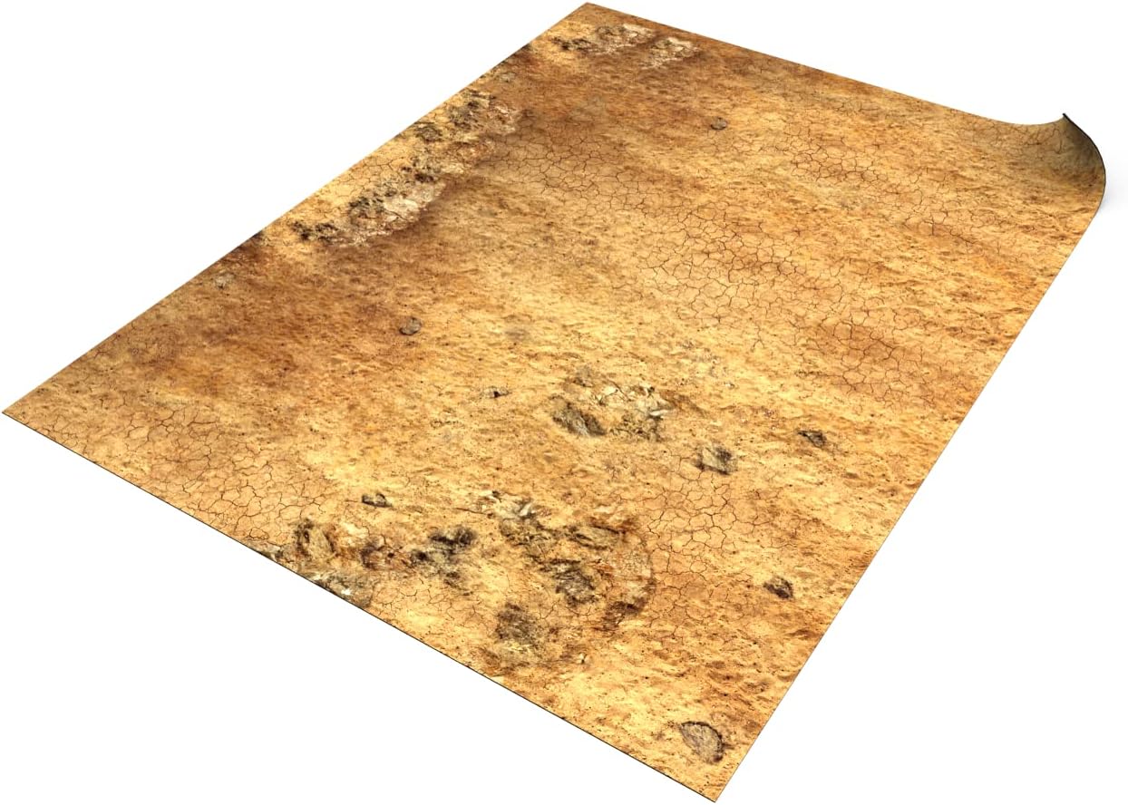 PLAYMATS GWM020-R-wh40k Warhammer 40K Battlemat, Rubber Mat, Rocky ...