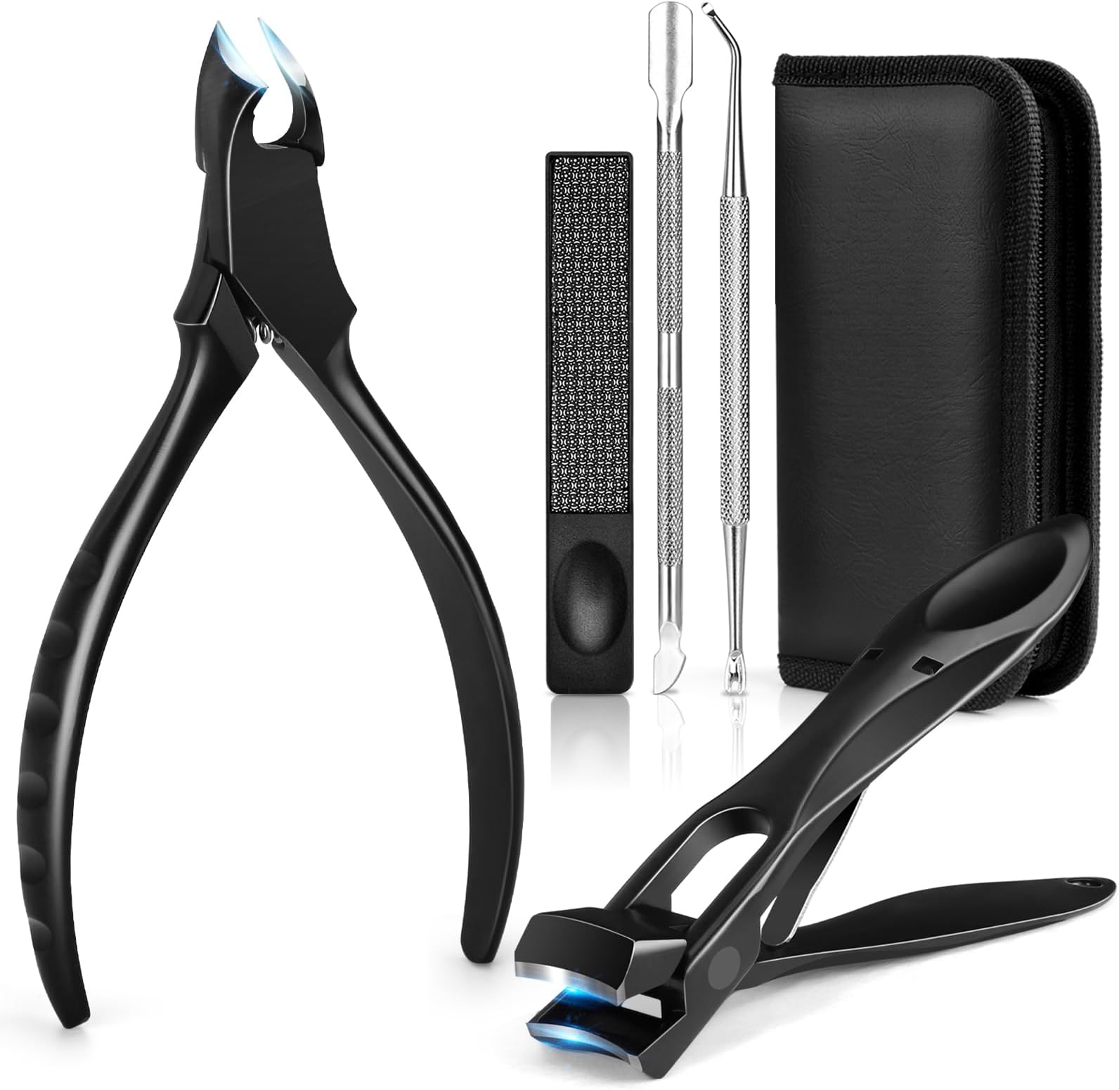 Amazon.com : LEYOUFU Toenail Clippers for Seniors Thick Nails ...