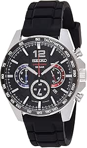 Amazon.com: SEIKO SSB347 Watch for Men - Essentials Collection - Quartz ...