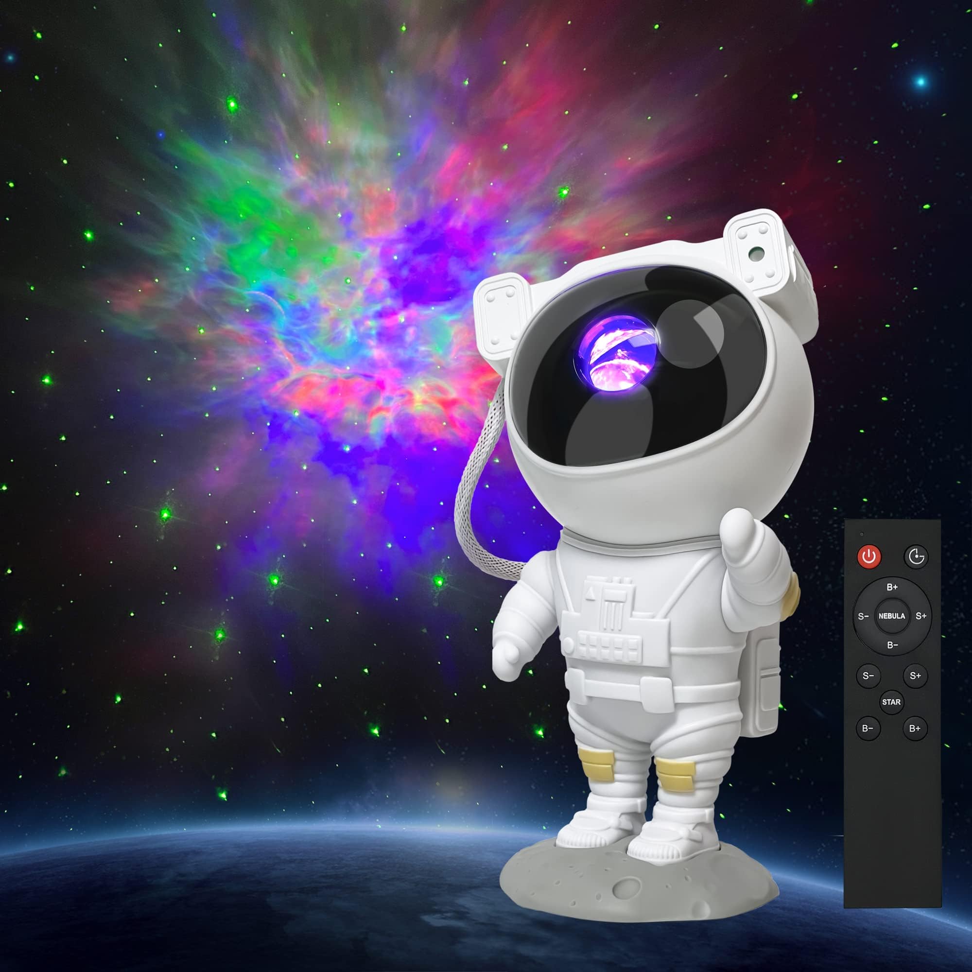Buy CLOSUNT Space Buddy Projector, Astronaut LED Light Projector, Star ...