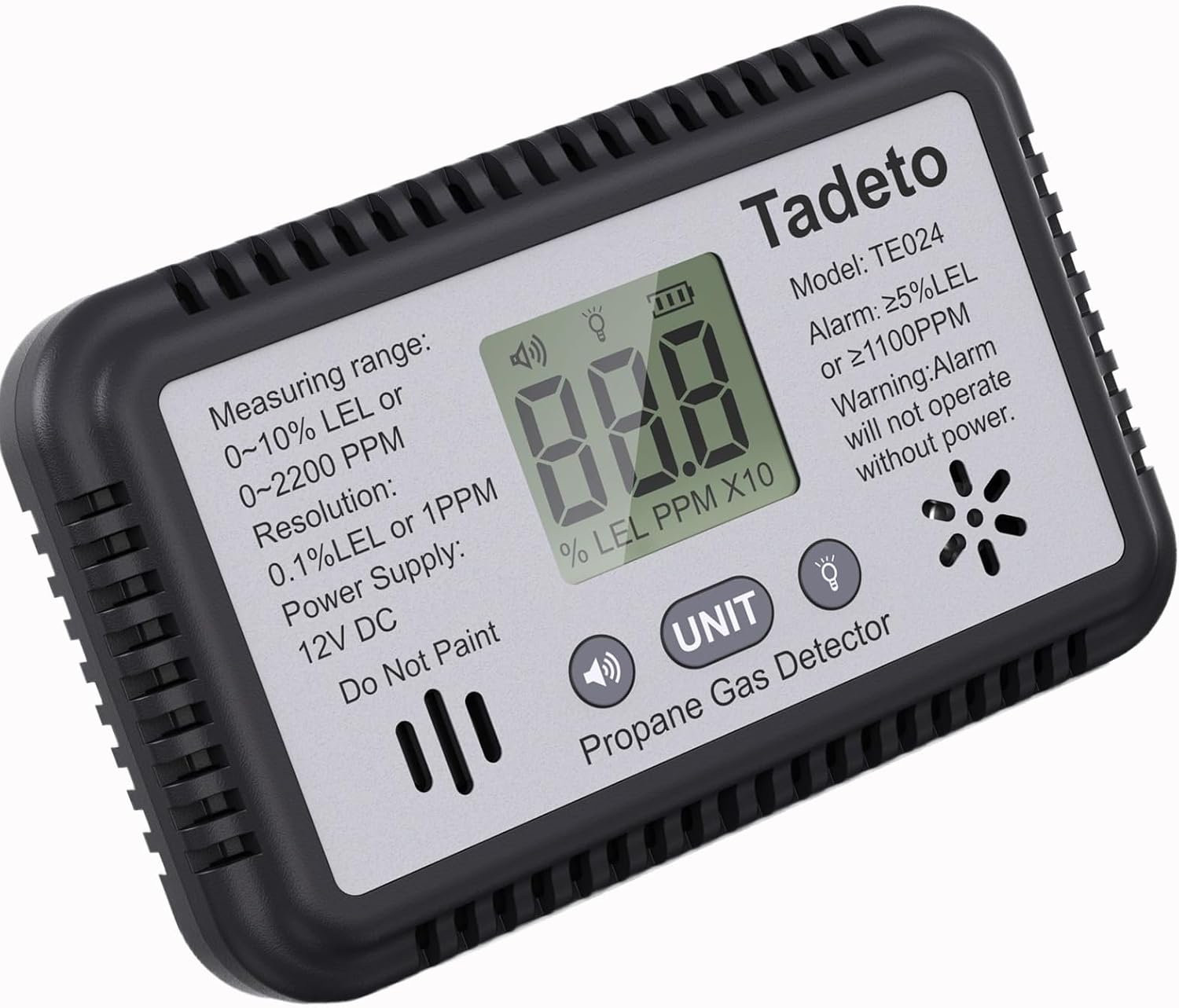 RV Propane Gas Alarm RV Propane/LPG Gas Detector 12V DC for Motorcoach ...