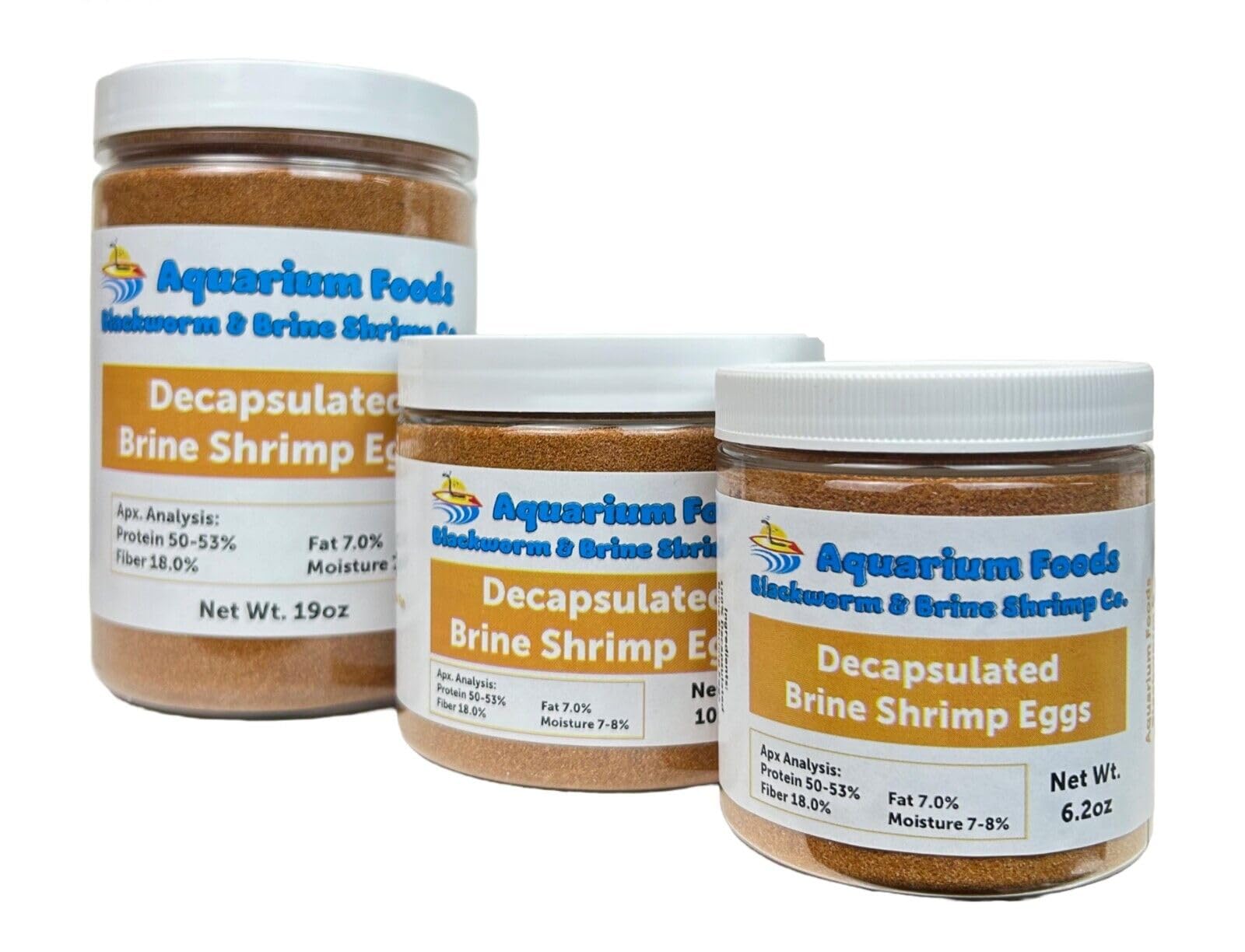 Amazon.com : Aquatic Foods Inc. Decapsulated Brine Shrimp Eggs, Non ...