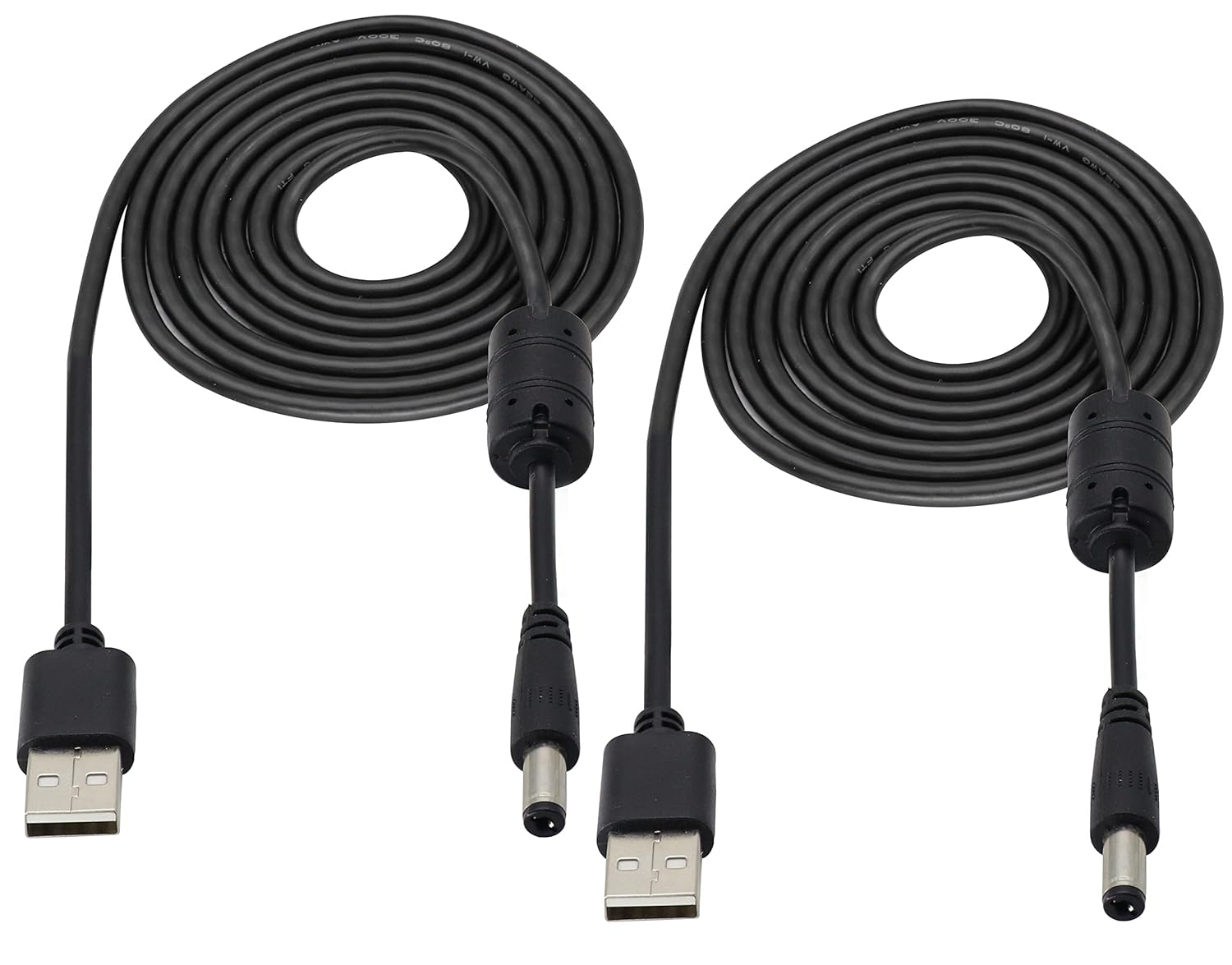 Amazon.com : HCFeng USB to DC 5V Power 24AWG Cable, USB 2.0 A Male to ...