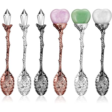 Amazon.com: 6 Pcs Vintage Tea Spoons for Tea Witch Spoon Vintage Spoons ...