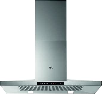 AEG DKB5960HM Dunstabzugshaube / leise Kaminhaube 90 cm / Abzugshaube ...