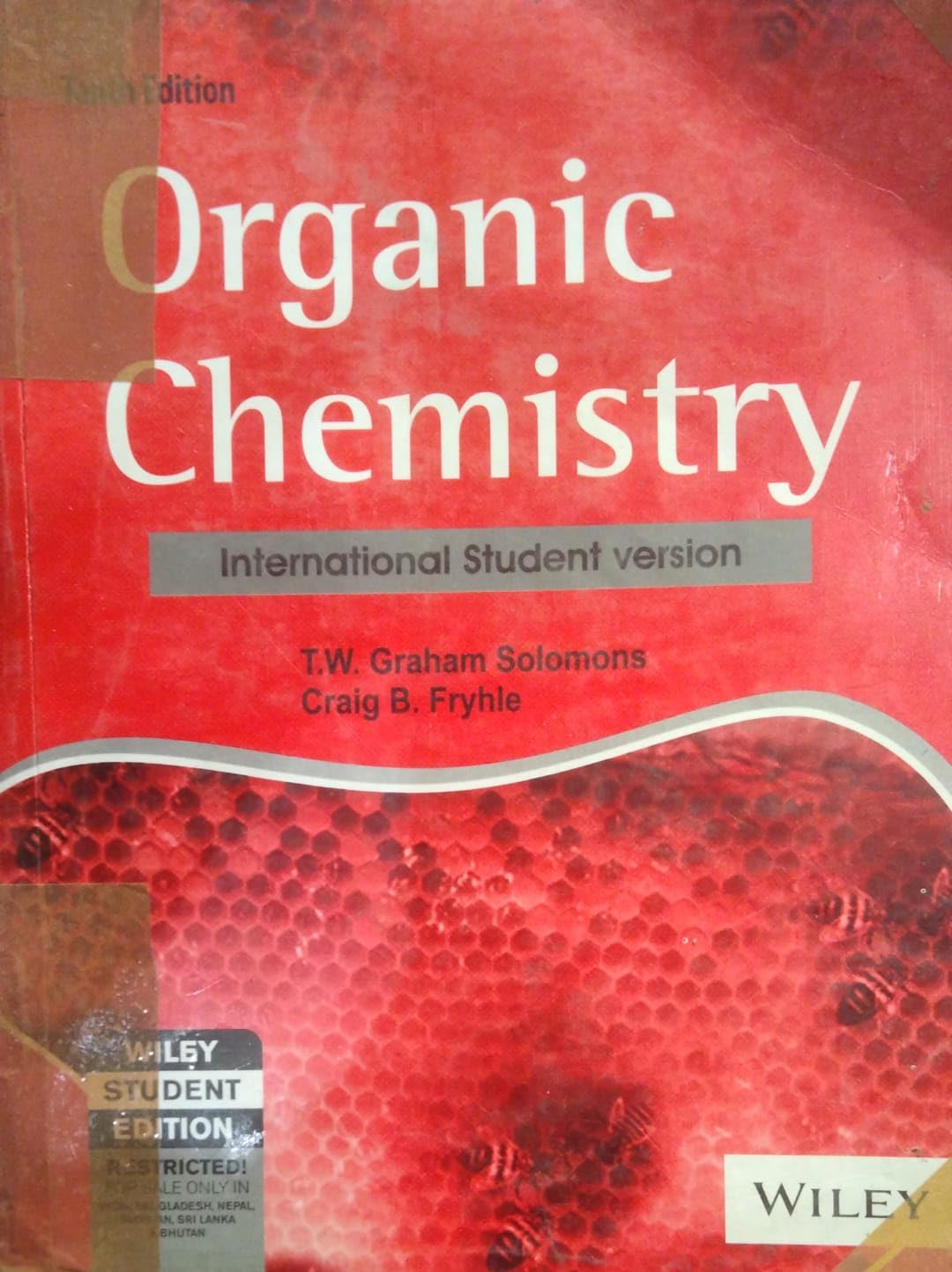 Buy Organic Chemistry By TW Graham Solomons (Second Hand & Used Book ...
