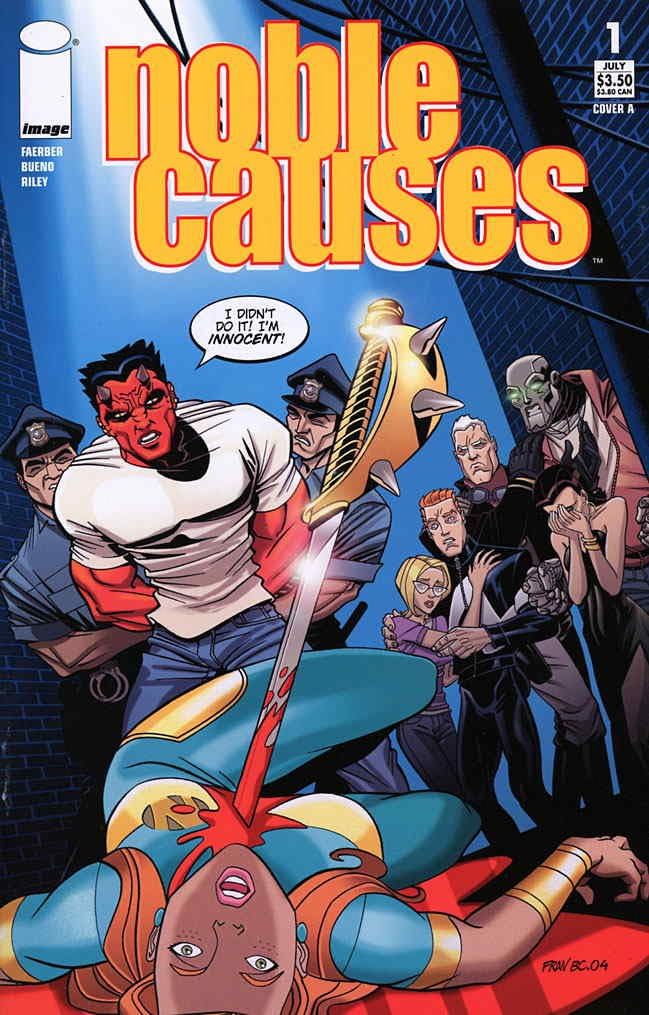 Amazon.com: Noble Causes (Vol. 3) #1A VF ; Image comic book | Jay ...