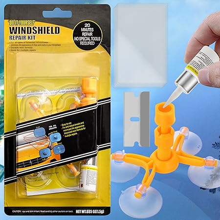 3M Windshield Repair Kit, 08580 : Amazon.in: Car & Motorbike