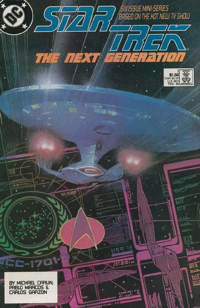 STAR TREK NEXT GENERATION #1-6 complete mini-series (STAR TREK NEXT ...