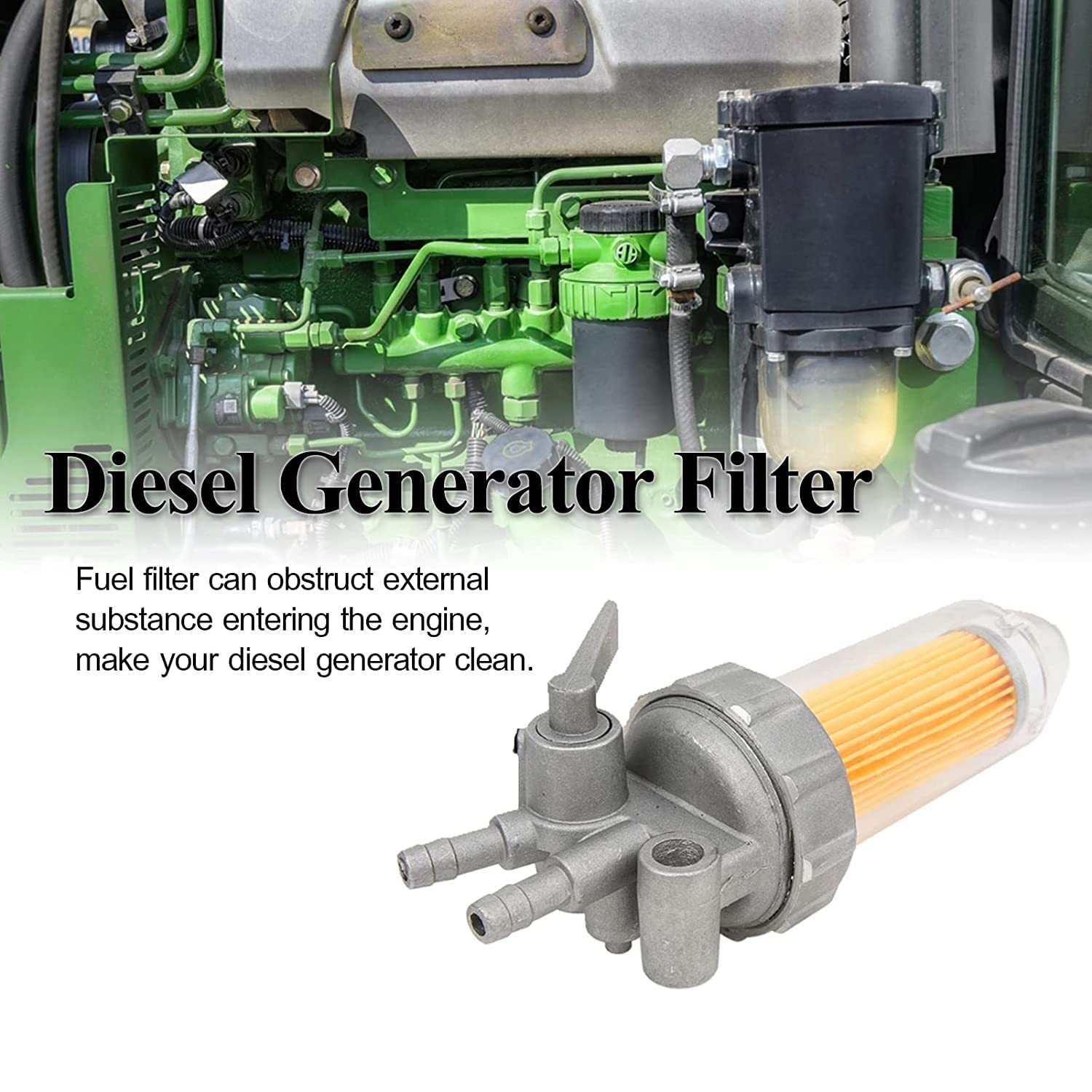 LANTRO JS - Diesel Generator Filter, ABS Replacement Fuel Oil Filter ...