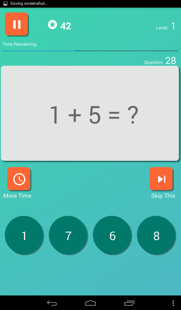 Math Tap - Brain Teasers & Math Quiz - App on Amazon Appstore