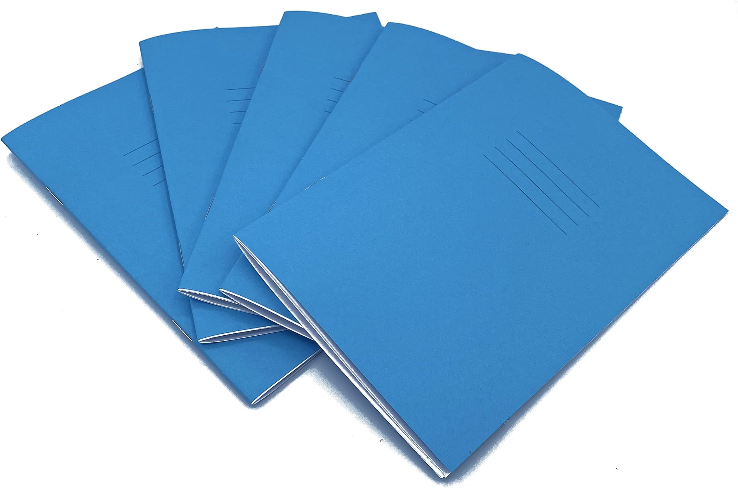 Silvine Exercise Book Ruled 229x178mm Blue (Pack of 10) : Amazon.co.uk ...