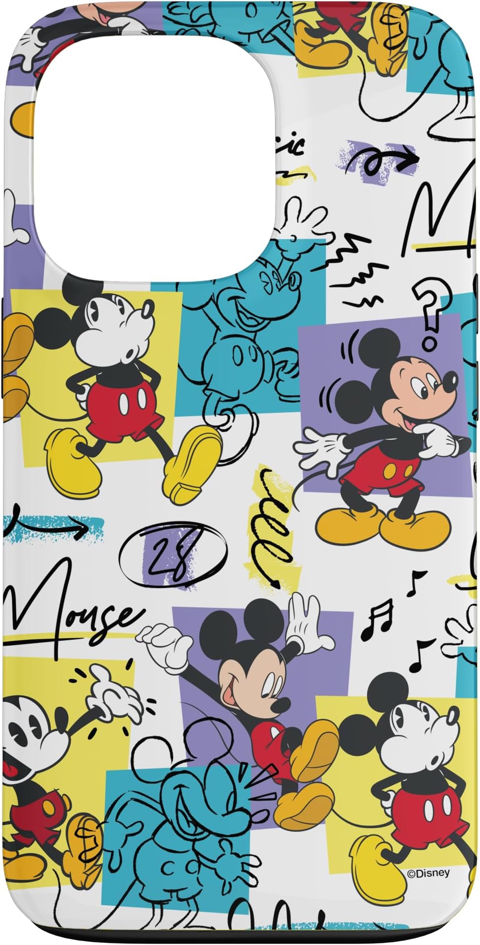 Amazon.com: iPhone 13 Pro Disney Mickey Mouse Retro Classic Vintage ...