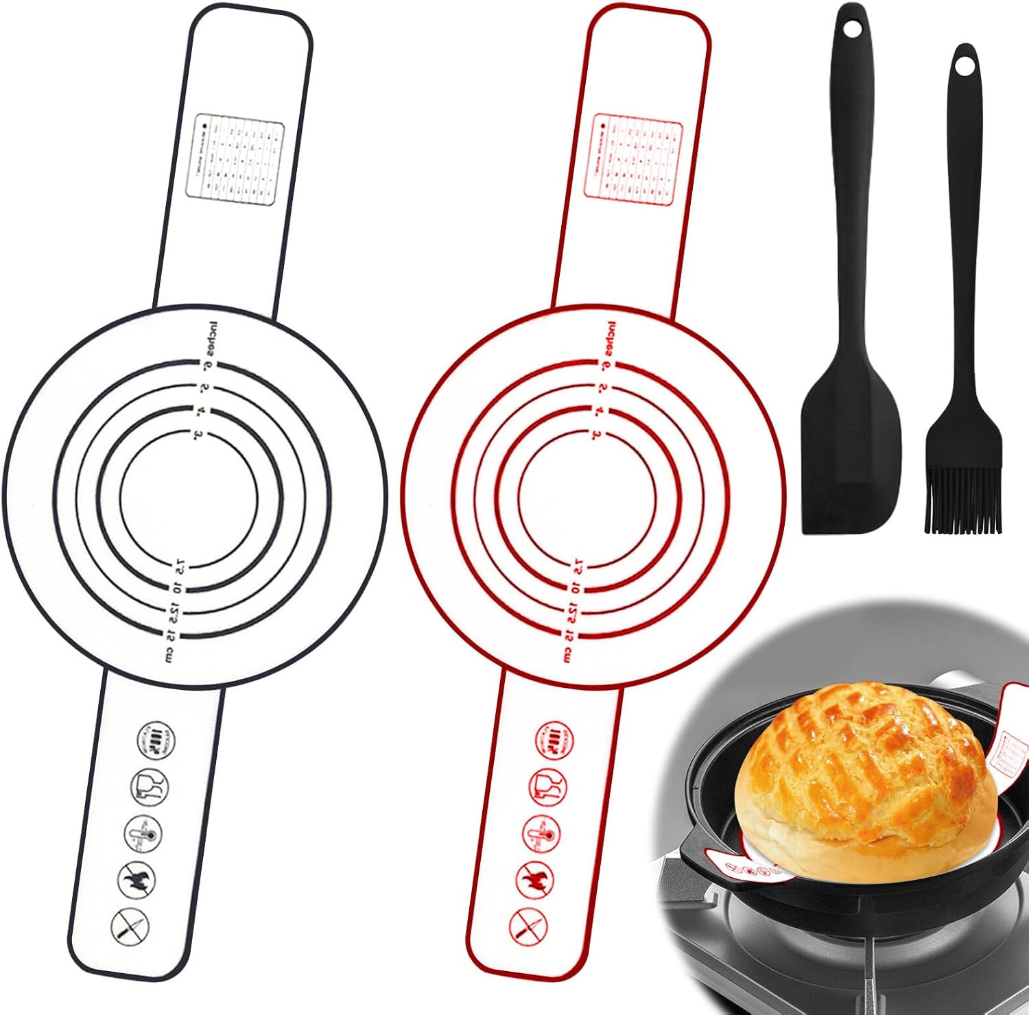 Amazon.com: NASHARIA Silicone Bread Sling: Bread Sling Kits with ...