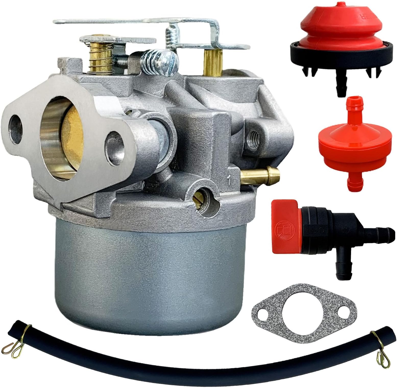 Amazon.com: 640025 Carburetor,Compatible with Tecumseh OHH55 OHH60 ...